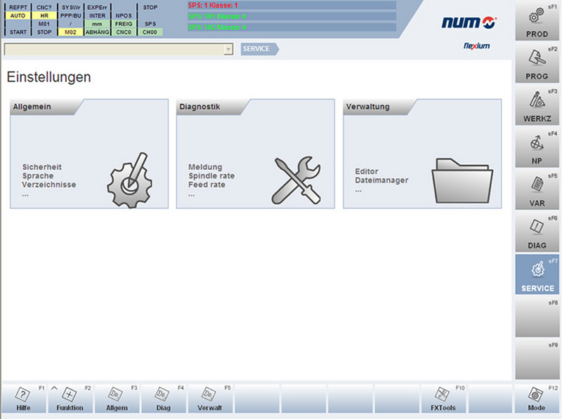 HMI Examples - NUM CNC SERVİS TÜRKİYE
